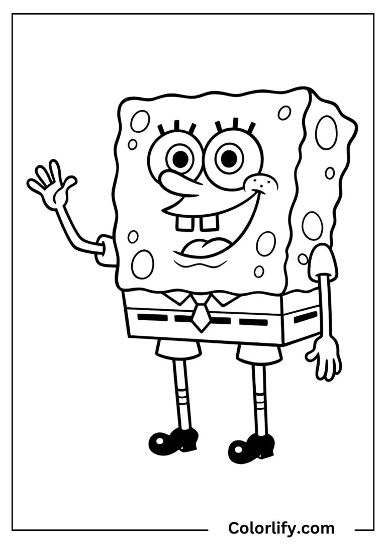 10+ Spongebob Coloring Pages (Free PDF Printables) - Colorlify ...
