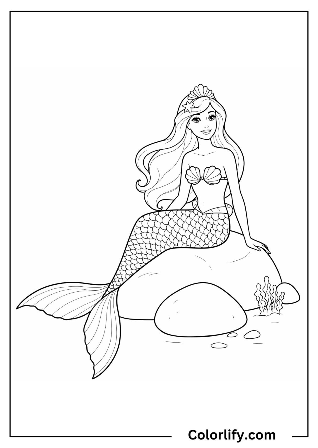 10+ Barbie Coloring Pages (Free PDF Printables) - Colorlify | Download ...