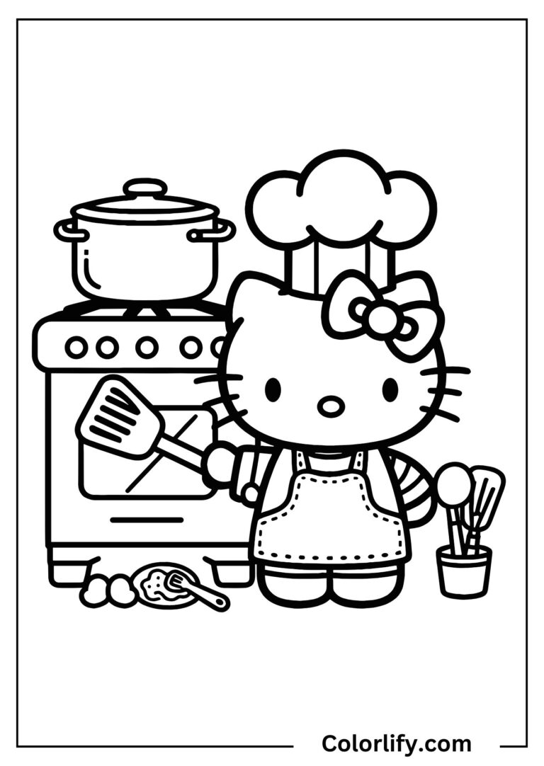 10+ Hello Kitty Coloring Pages | Free PDF Printables - Colorlify ...
