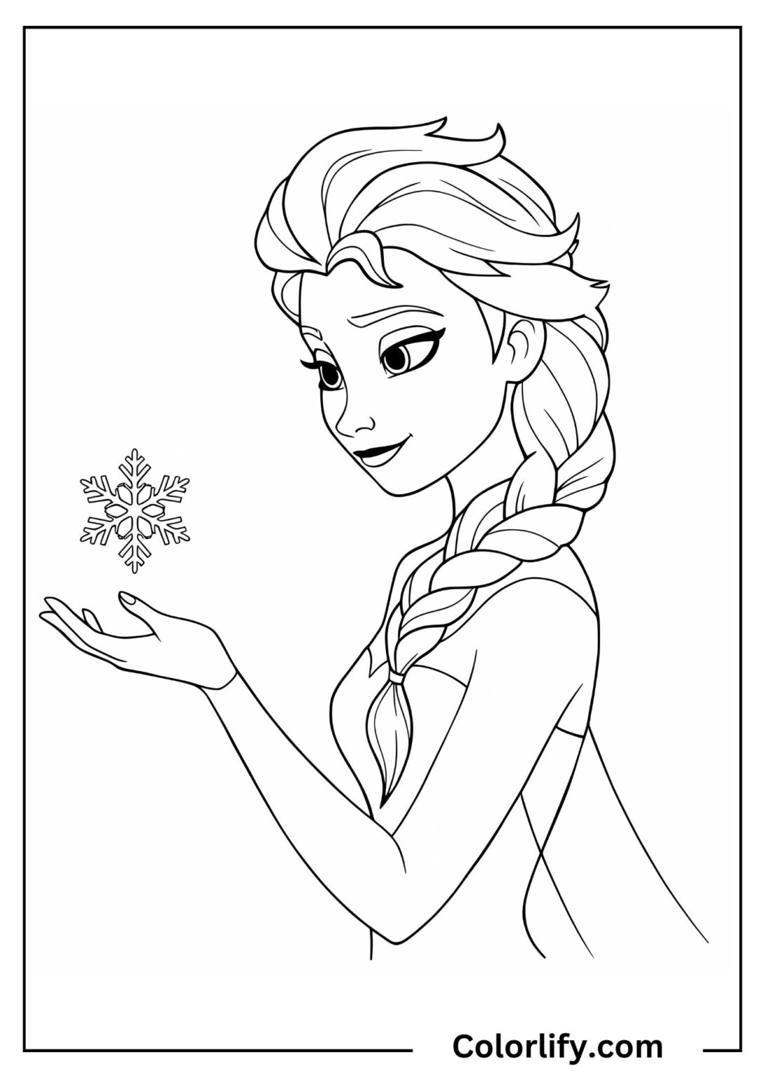 10+ Elsa Coloring Pages (Free PDF Printables) - Colorlify | Download ...