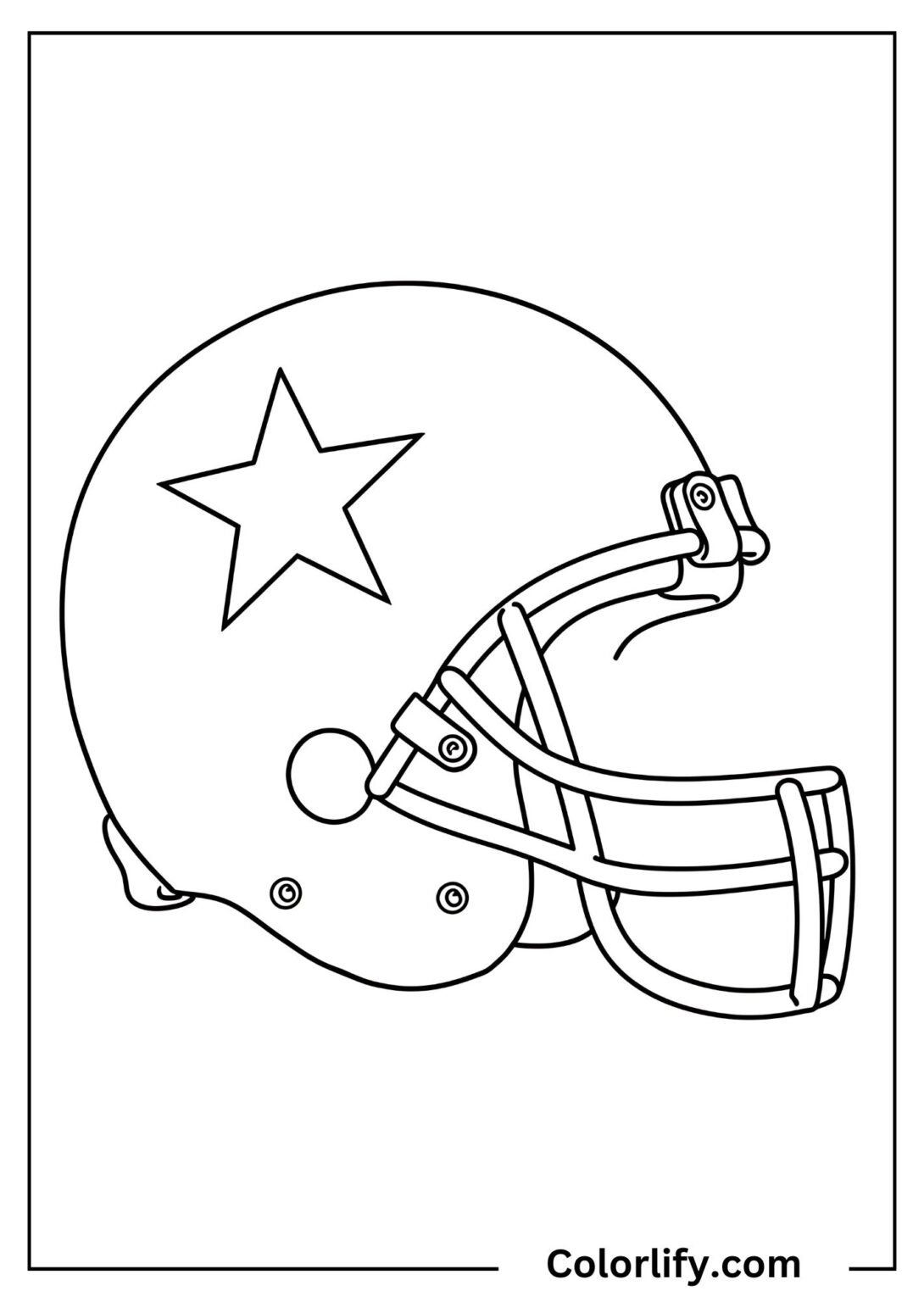 10+ American Football Coloring Pages for Kids & Adults | Free PDF ...