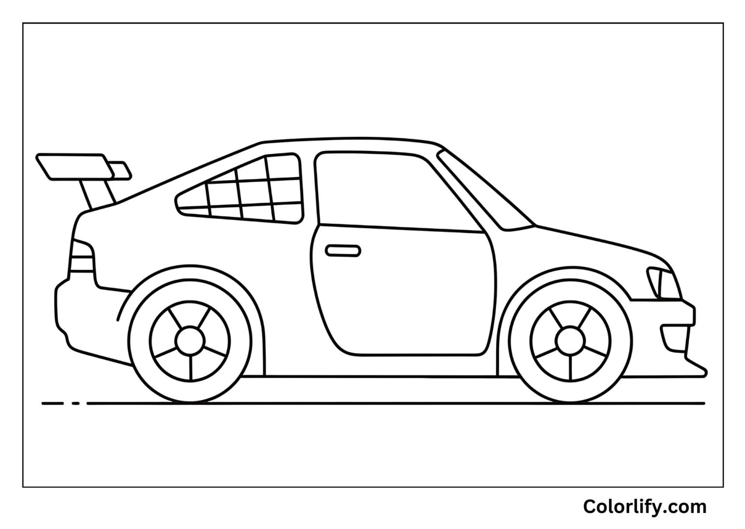 10+ Race Car Coloring Pages for Kids & Adults | Free PDF Printables