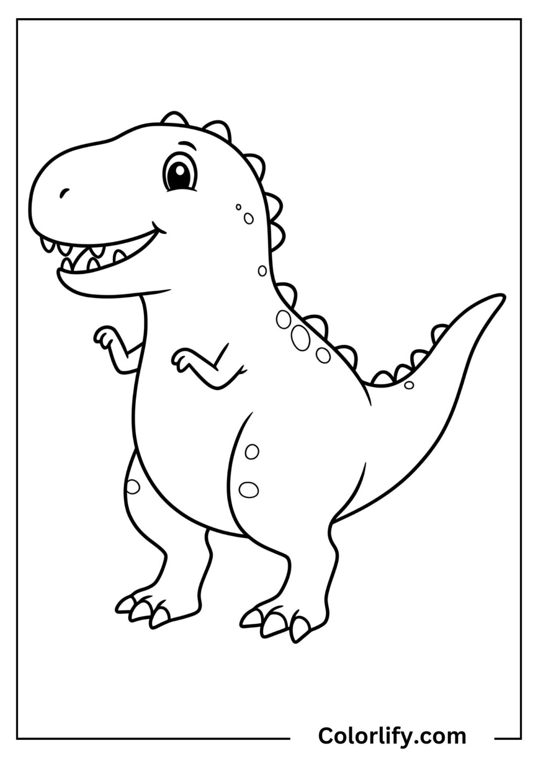 9+ T-Rex Coloring Pages for Kids & Adults | Free PDF Printables