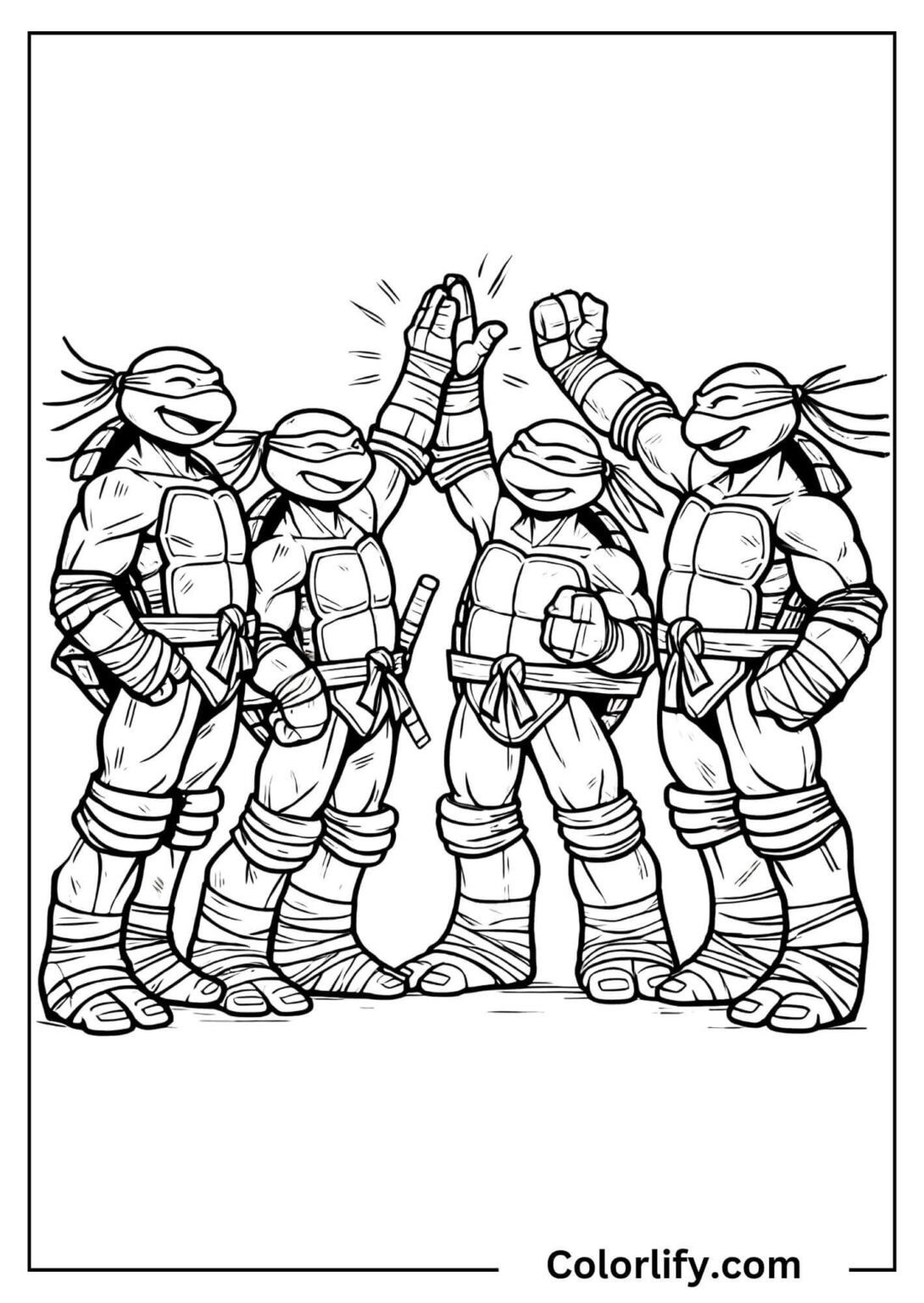 8+ Free Ninja Turtles Coloring Pages | Teenage Mutant Ninja Turtles Designs