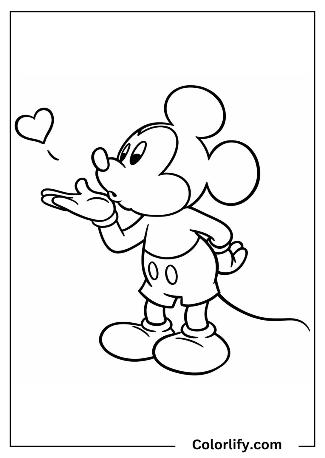 10 Disney Mickey Mouse Coloring Pages for Kids & Adults | Free PDF ...