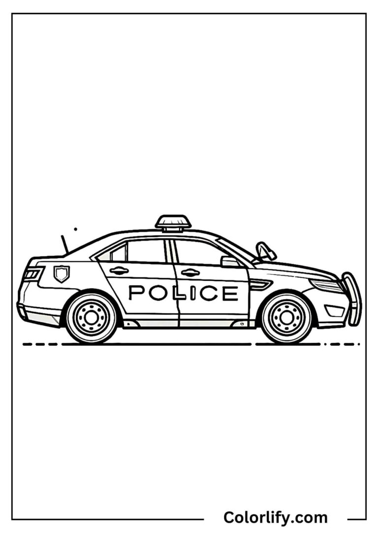 10+ Car Coloring Pages (Free PDF Printables) - Colorlify | Download ...