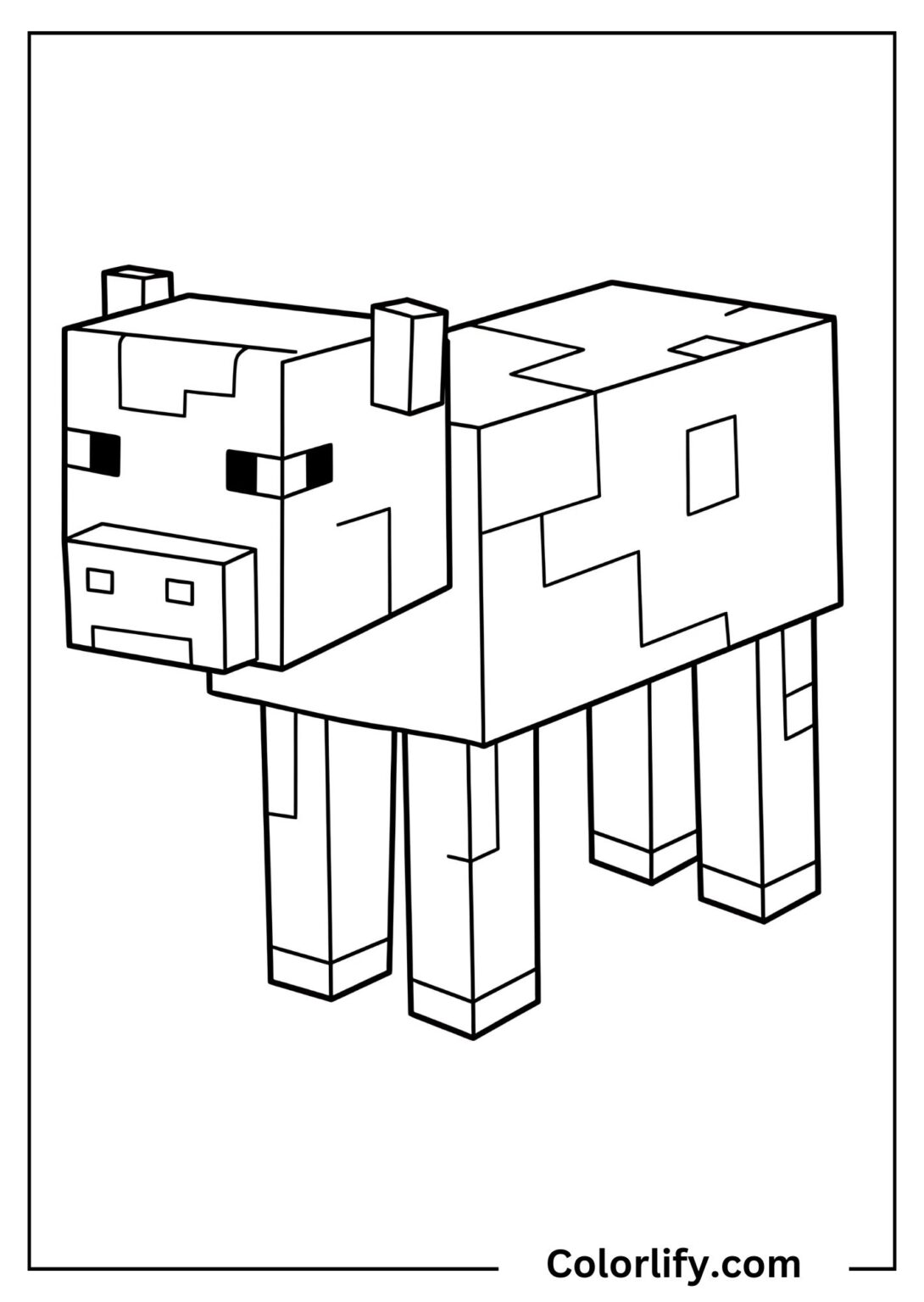 10+ Minecraft Coloring Pages for Kids & Adults | Free PDF Printables