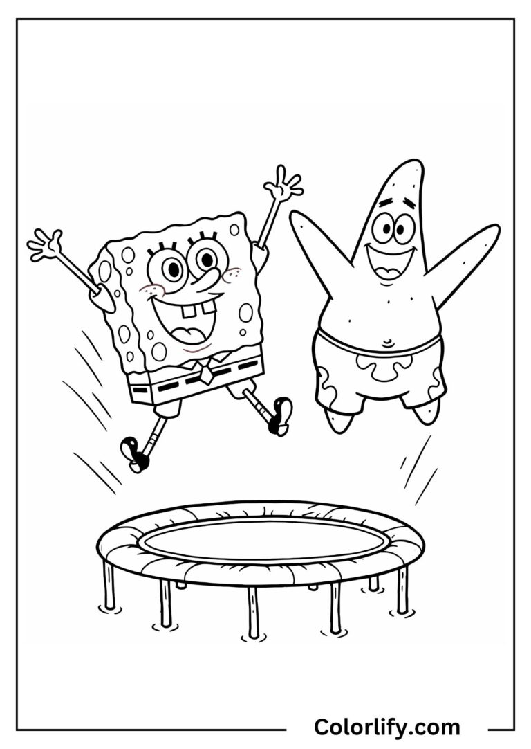 10+ Spongebob Coloring Pages (Free PDF Printables) - Colorlify ...