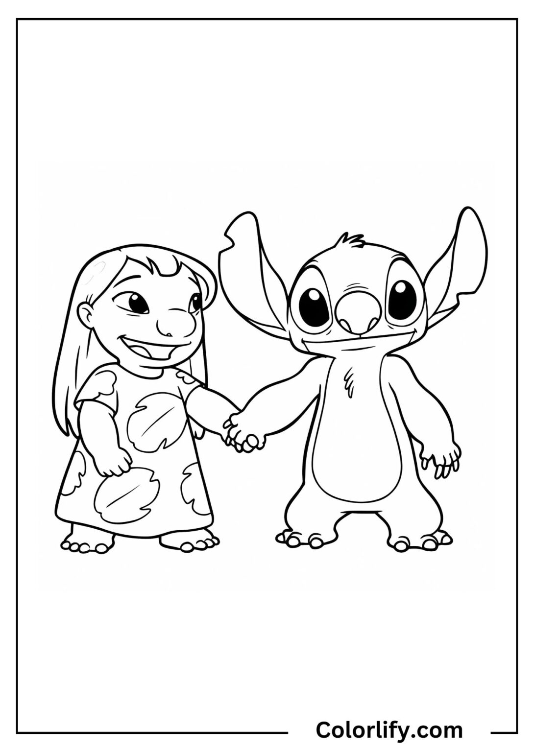 Disney Lilo And Stitch Coloring Pages for Kids & Adults | Free PDF ...