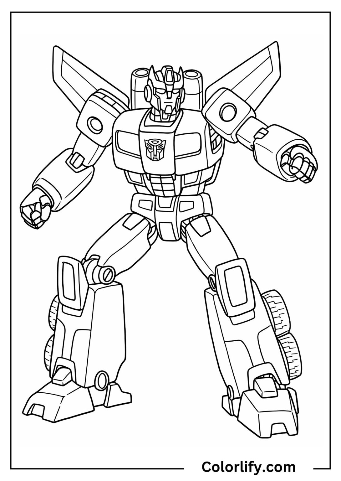 10+ Transformers Coloring Pages for Kids & Adults | Free PDF Printables