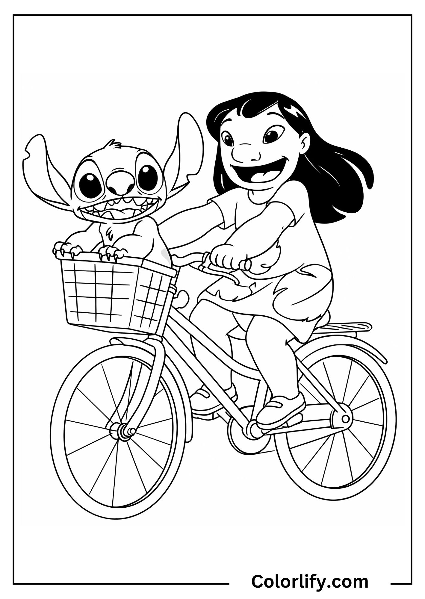 Disney Lilo And Stitch Coloring Pages for Kids & Adults | Free PDF ...