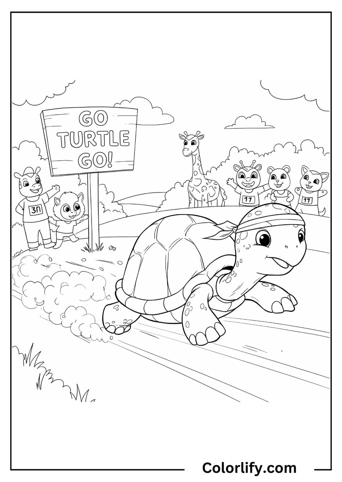 Turtle Coloring Pages for Kids & Adults | Free PDF Printables