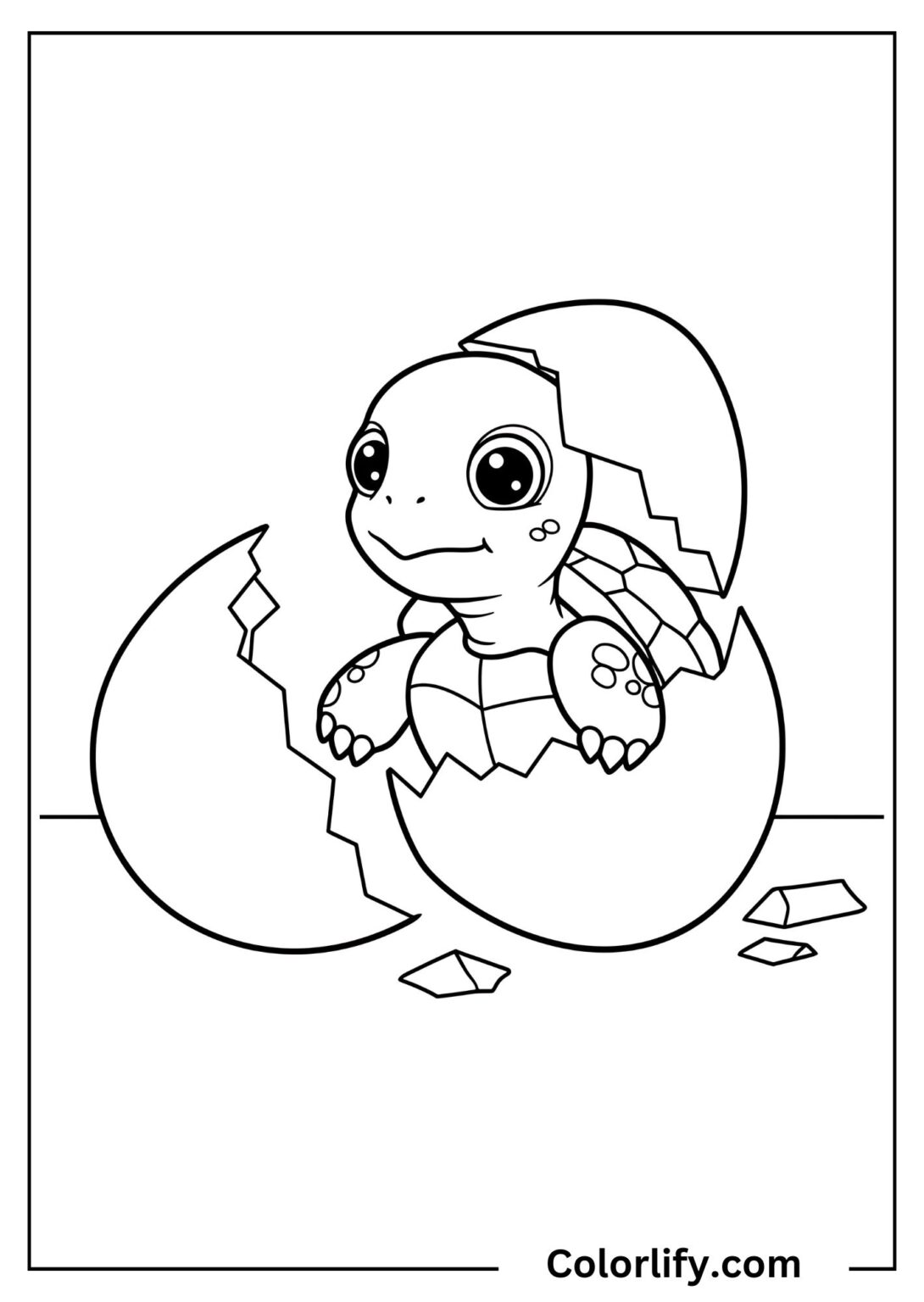 Turtle Coloring Pages for Kids & Adults | Free PDF Printables