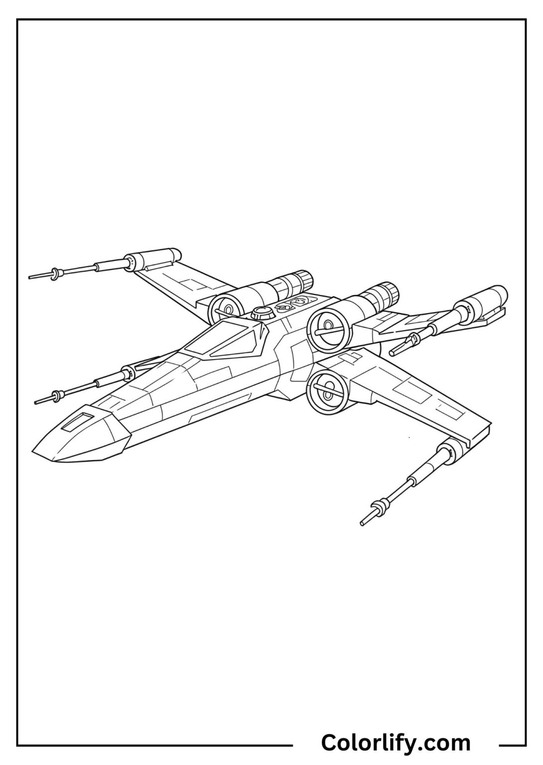 10+ Star Wars Coloring Pages for Kids & Adults | Free PDF Printables